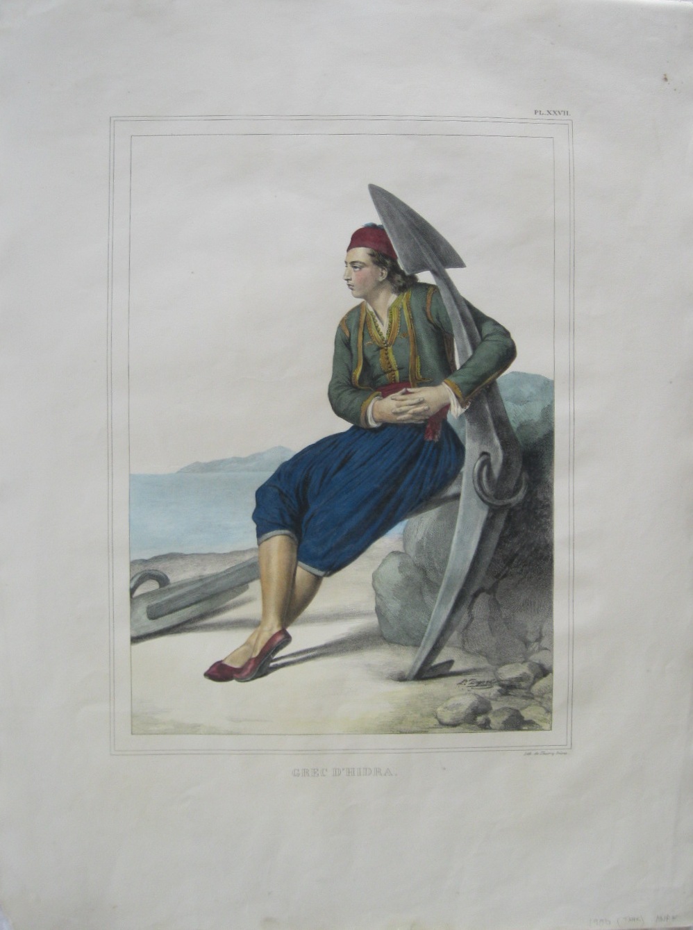 Dupré, Louis. Greek of Hydra.